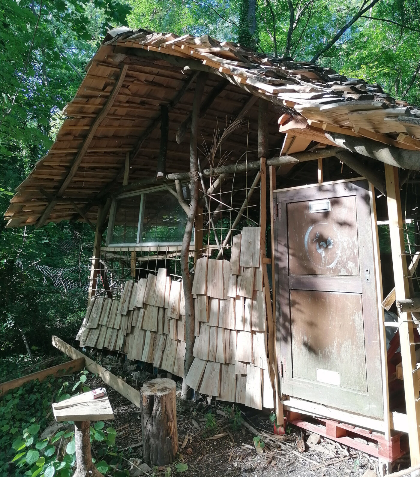Shingled Cabin in France - Lloyd's Blog